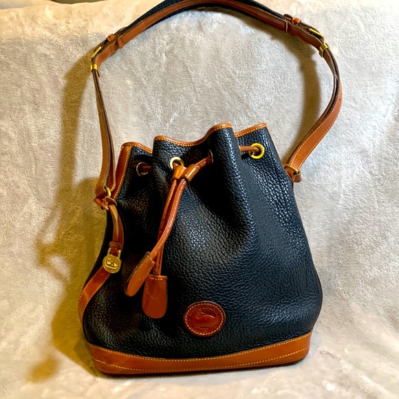 Dooney & Bourke | Bags | Dooney And Bourke Vintage Drawstring Bag In ...